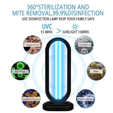 Ultraviolet Germicidal Lamp Ozone Germicidal Lamp With Remote Led