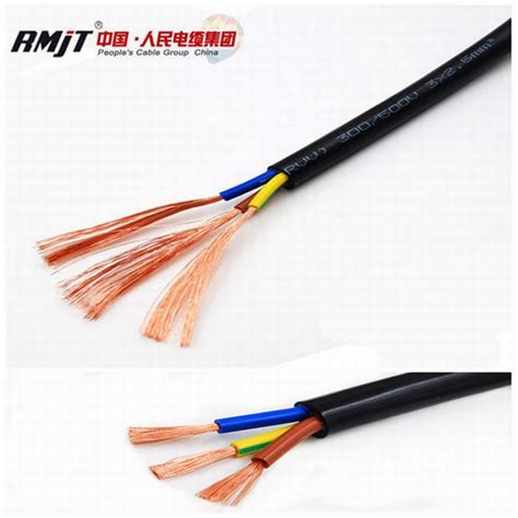V Copper Conductor PVC Insulation Flexible Rvv Cable Jytopcable