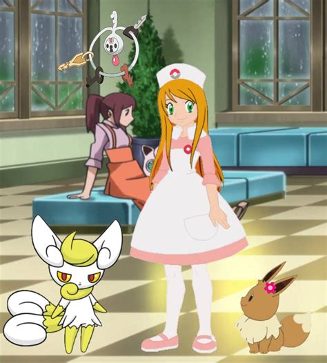 Pokemon Quest Nurse Emily By Willdinomaster55 On Deviantart
