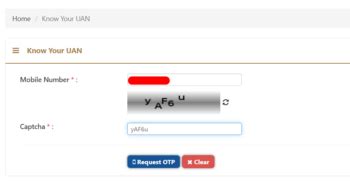 Know Your PF UAN Number Online EPF Guide