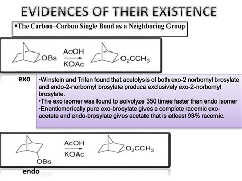 Nonclassical Carbocation Pptx