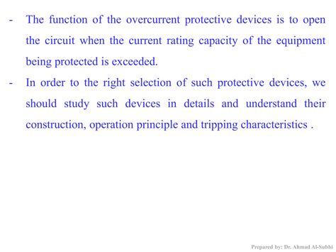 Lecture 2 Introduction To Overcurrent Devicespdf