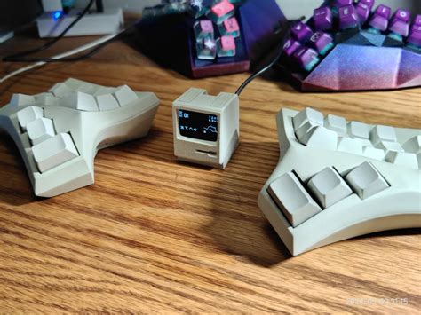 Zmk Keyboard Macintosh Dongle Display By Rain2（图2） Makerworld Download