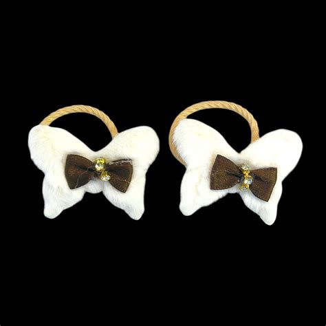 قیمت و خرید کش مو دخترانه مدل پروانه ای پاپیون دار بسته 2 عددی