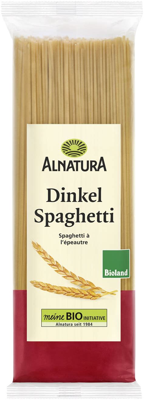 Dinkel Spaghetti 500 g in Bio Qualität von Alnatura