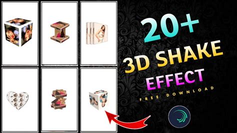 Alight Motion 3d Shake Presets Alight Motion Preset Alight Motion