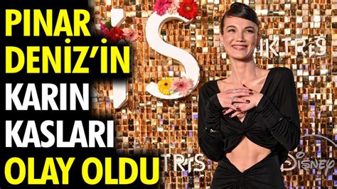 Pınar Deniz karın kaslarıyla olay oldu