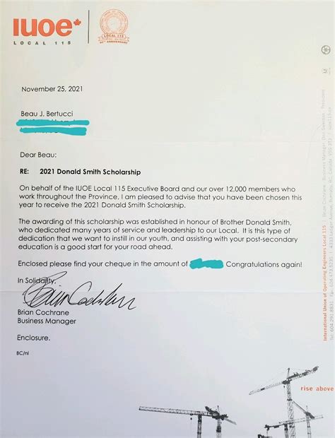 Jesse Bertucci On Linkedin I Would Like To Thank The Iuoe Local 115