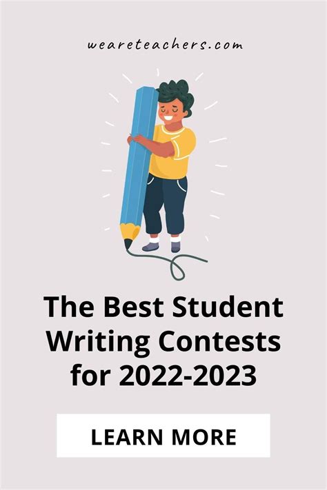The Big List Of Student Writing Contests For 2023 2024 Artofit