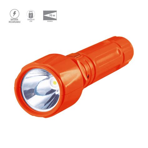 Linterna Recargable LED 1W 50 Lúmenes