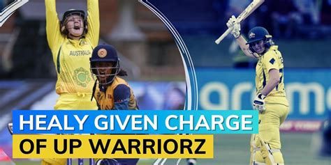 Wpl 2023 Up Warriorz Name Australia Wicketkeeper Batter Alyssa Healy