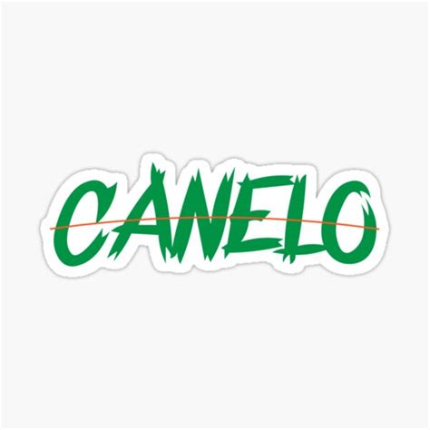 Canelo Sticker By Personalizes Redbubble