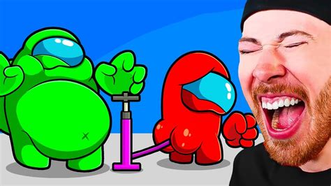 Try Not To Laugh Among Us Animations Youtube