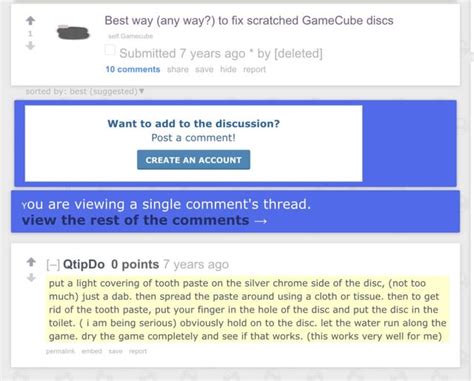 Can Anyone Vouch For This Method To Get Scratched Gamecube Games To Work R Gamingcirclejerk