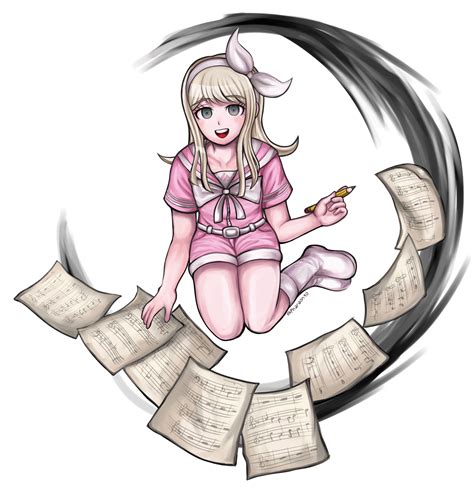 Danganronpa Oc Splash Art Susuki Tsukiko Shsl Songwriter Rdanganronpa