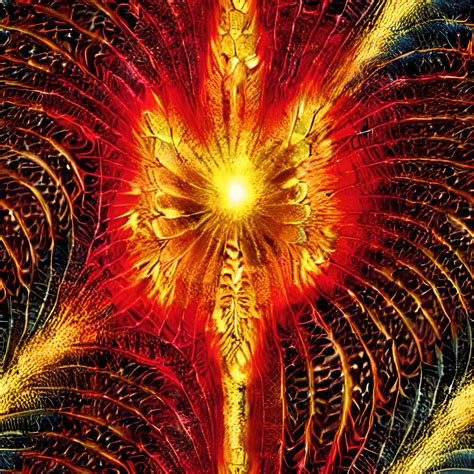 Phoenix Flames Digital Graphic · Creative Fabrica