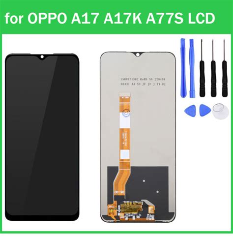 For Oppo A17 Cph2477 A17k Cph2471 A77s Cph2473 Lcd Display Touch Screen