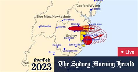 Sydney Weather Live Updates Storm Lashes City Nsw Coastline Floods
