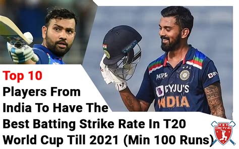 Top 10 Players From India To Have The Best Batting Strike Rate In T20