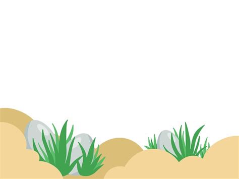 Premium Vector Easter Eggs In Green Grass Premium Vector Easter Eggs In Green Grass