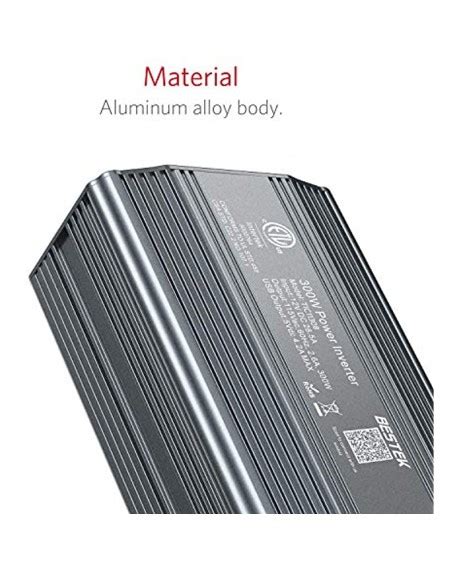 Bestek 300w Power Inverter Gray