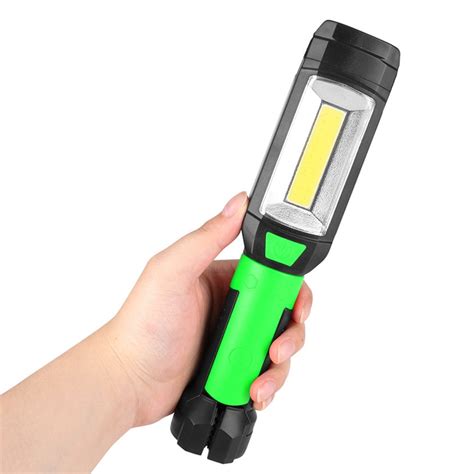 Luz De Trabajo Led Cob Recargable Por Usb Lámpara De Inspección