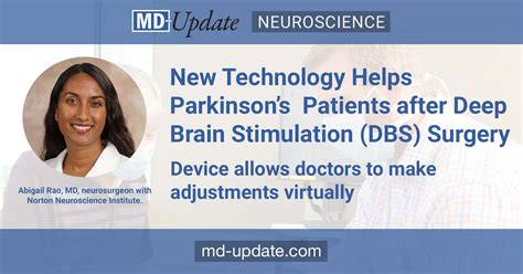 New Technology Helps Parkinsons Patients After Deep Brain Stimulation