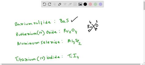 Solved Determine Whether The Given Ionic Formula For Each Named Compound Is Correct Or Not