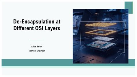 De Encapsulation At Different Osi Layers Ppt Powerpoint St Ai