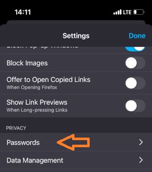 Browser Autofill Warning