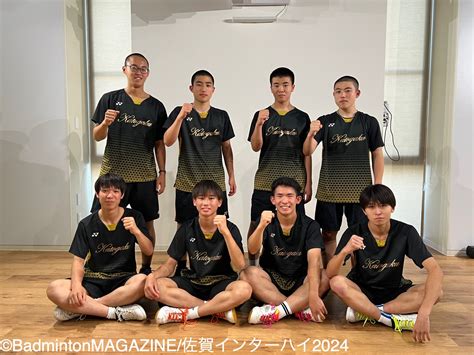 【佐賀インターハイ2024／男子】加藤学園高校＜静岡＞ バドスピ Badminton Spirit