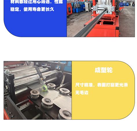 鲁匠厂家直销全自动cz一体机设备 一键换型檩条机实体厂家 阿里巴巴