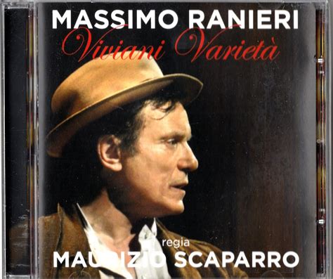 Massimo Ranieri Signed Album Cd Viviani Varietà Signedforcharity
