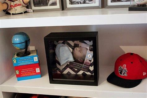 Simple And Cute Nursery Shadow Box Idea For The Craftily Challenged The Creek Line House