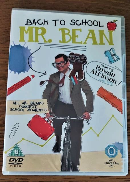 Mr Bean Back To School Dvd Rowan Atkinson £2 49 Picclick Uk