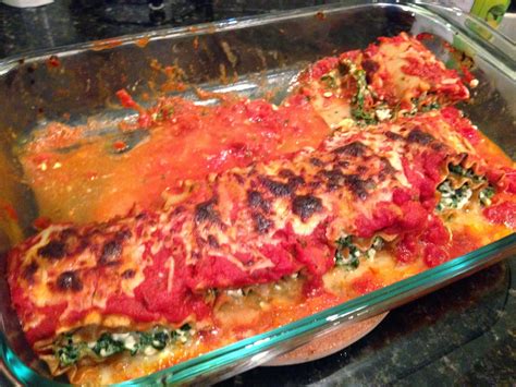 My Fix Picks Spinach Lasagna Roll Ups
