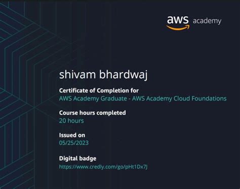 Shivam Bhardwaj On Linkedin Awscloud
