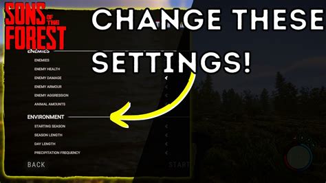 Why You Should Use Custom Settings In Sons of The Forest! - YouTube
