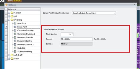 Pos FNB Change Member No Format In POS BACKEND AutoCount Resource Center