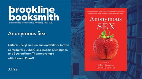 Anonymous Sex Editors And Contributors Discuss The Making Of The Anthology YouTube