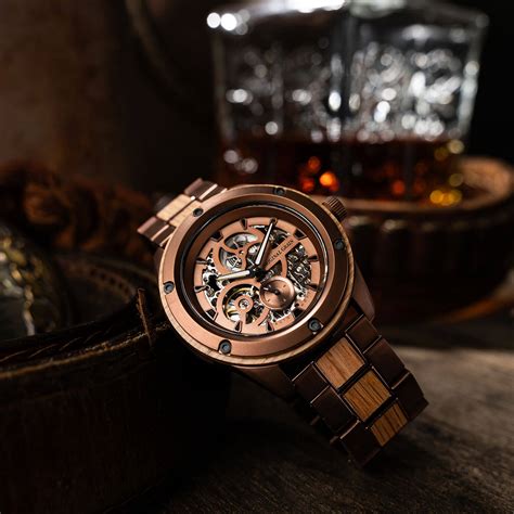 Whiskey Espresso Rugged Automatic 44mm Original Grain