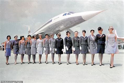 Colorised Photos Released Of Concorde Being Unveiled To The Public
