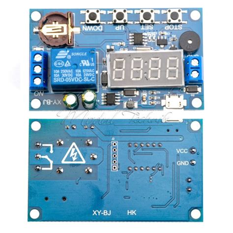 Multifunction Rtc Real Time Clock Timer Relay Module Clock Controller