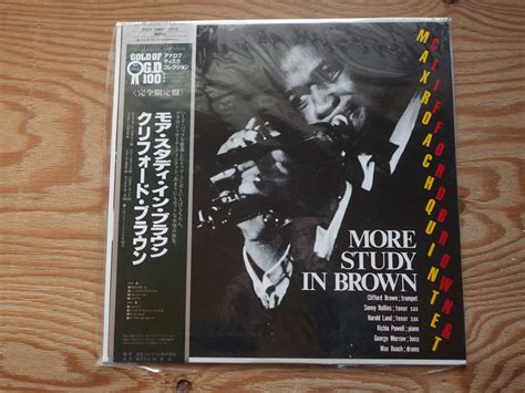 D【cd】 クリフォード・ブラウン マックス・ローチ モア・スタディ・イン・ブラウン 国内盤 Clifford Brown