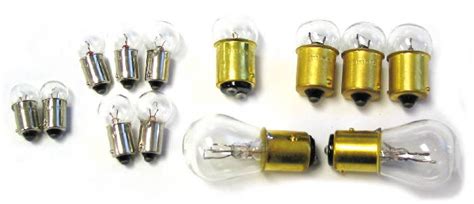 Detail Chevy Parts Light Bulb Kit For 6 Volt Car Interior And
