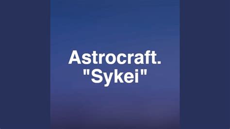 Astrocraft Youtube