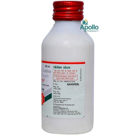 Scabex Lotion 100 Ml Price Uses Side Effects Composition Apollo