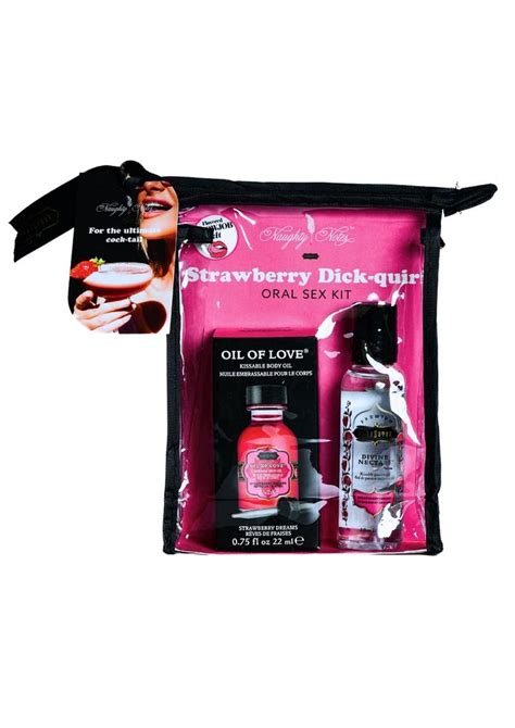 Kama Sutra Strawberry Dick Quiri Oral Sex Kit Buy Online At Adult Discreet Shipping