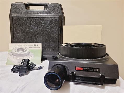 Rebuilt Kodak Carousel 800 Slide Projector Fully Operational See Video
