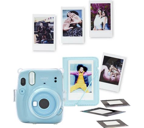 Instax Mini 11 Instant Camera Bundle Sky Blue Fast Delivery Currysie
